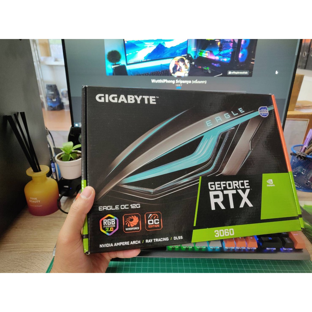 GIGABYTE GeForce RTX 3060 EAGLE OC 8G | Shopee Thailand