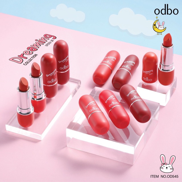 เซ็ตลิปสติก5แท่ง dreaming collection lipstick set odbo | Shopee Thailand