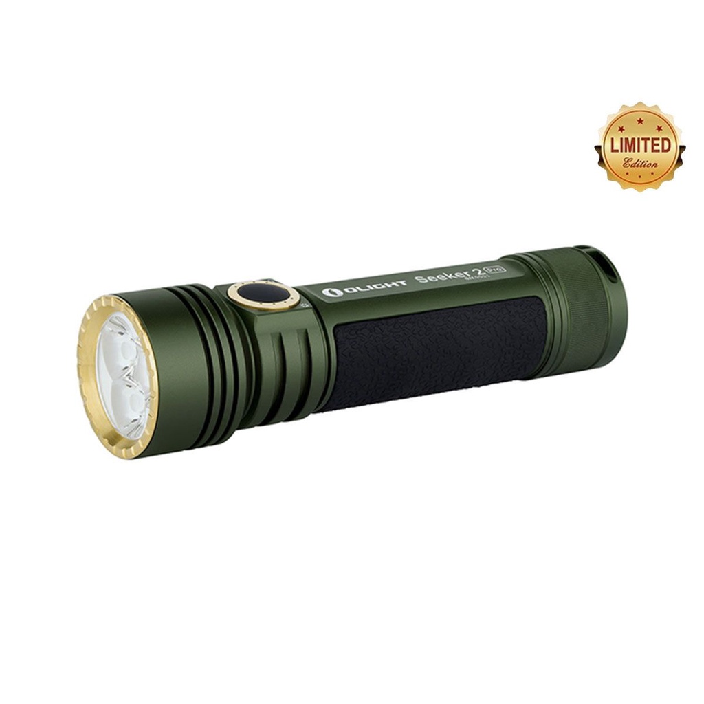 Olight Seeker 2 Pro ไฟฉาย LED แบบชาร์จใหม่ได้ - 3 x CREE XP-L - 3200 ...