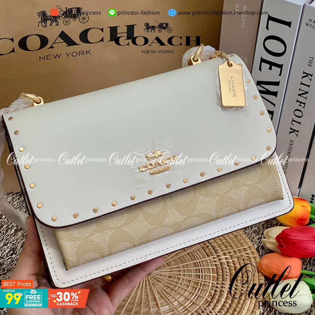 พร้อมส่งถึง 8 สี ห้ามพลาดค่ะ! COACH KLARE CROSSBODY BAG ((91019//91174 ...