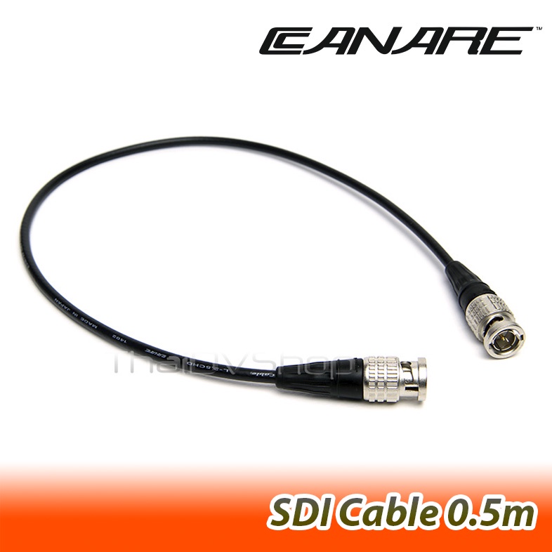 Canare SDI Cable 0.5m สายสัญญาณภาพ SDI คุณภาพสูง ความยาว 0.5 เมตร ...