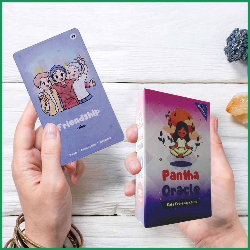 Pantha Oracle TAROT Tarot ไพ่ออราเคิล ไพ่ทาโรต์ ลายการ์ตูนน่ารัก สไตล์ ...