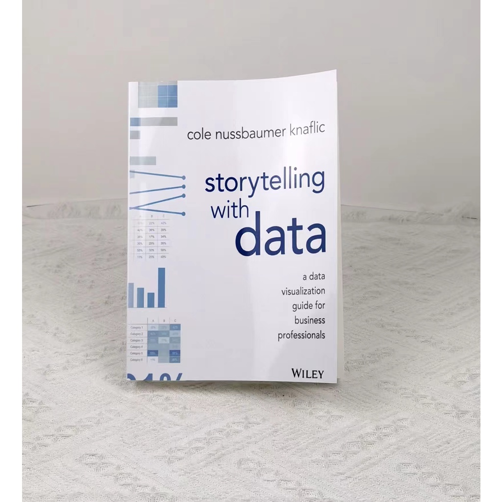 Storytelling with Data A Data Visualization English book หนังสือภาษา ...