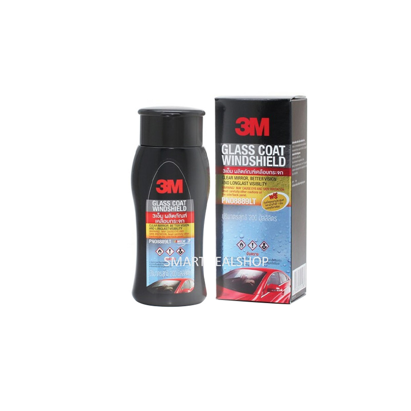 3M น้ำยาเคลือบกระจก 200 มิลลิลิตร 3M Glass Coater Windshield 08889LT ...