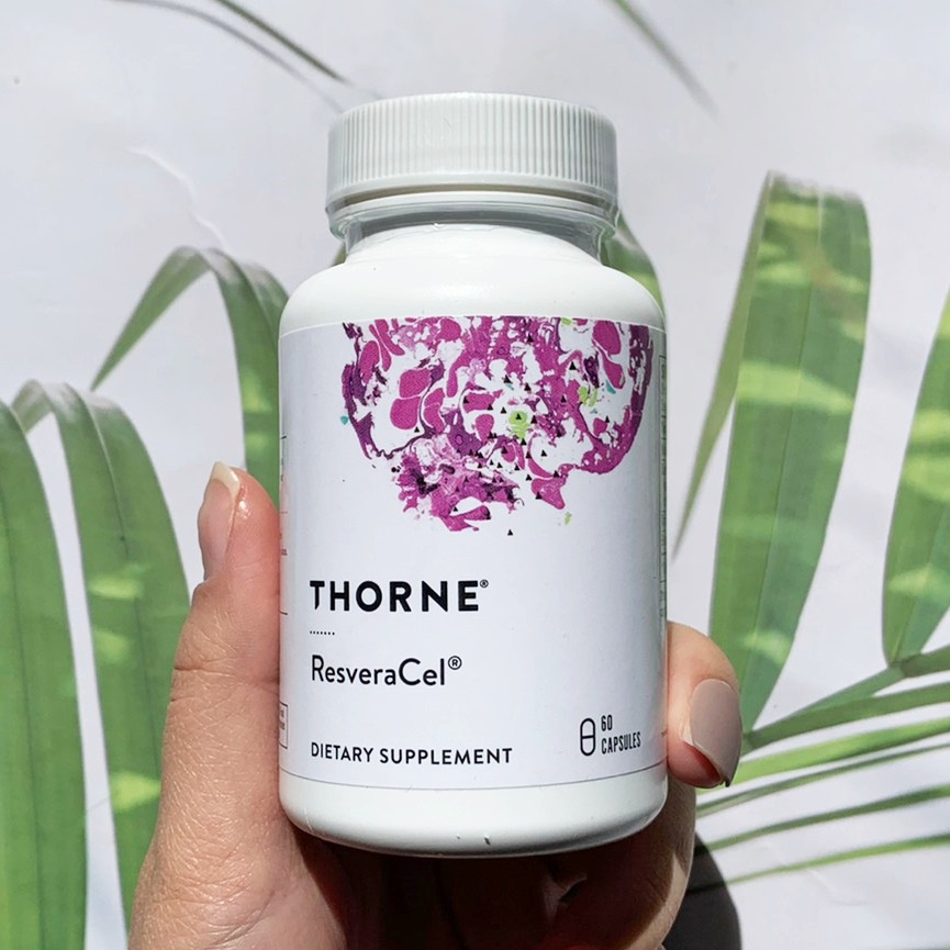 อาหารเสริมสำหรับผู้สูงวัย ResveraCel 60 Capsules (Thorne Research®) | Shopee Thailand