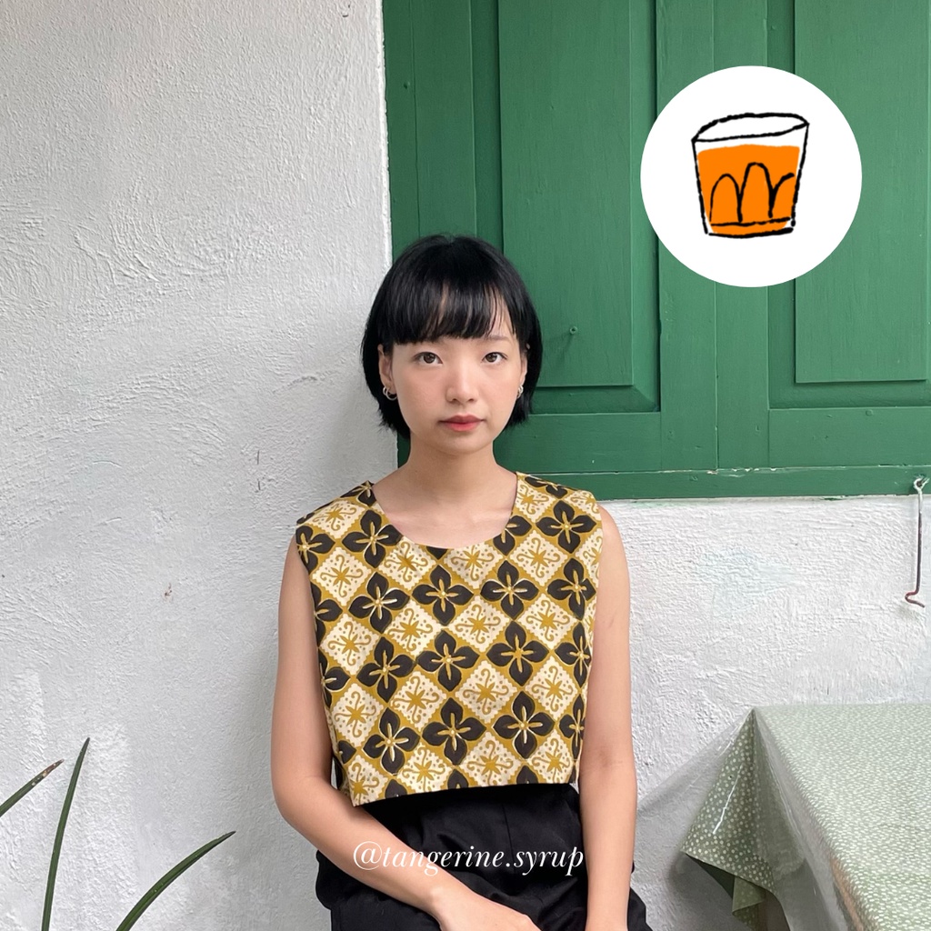 ดาริกา (Darika) | เสื้อแขนกุดผ้าฝ้ายพิมพ์ลายอินเดีย | Shopee Thailand