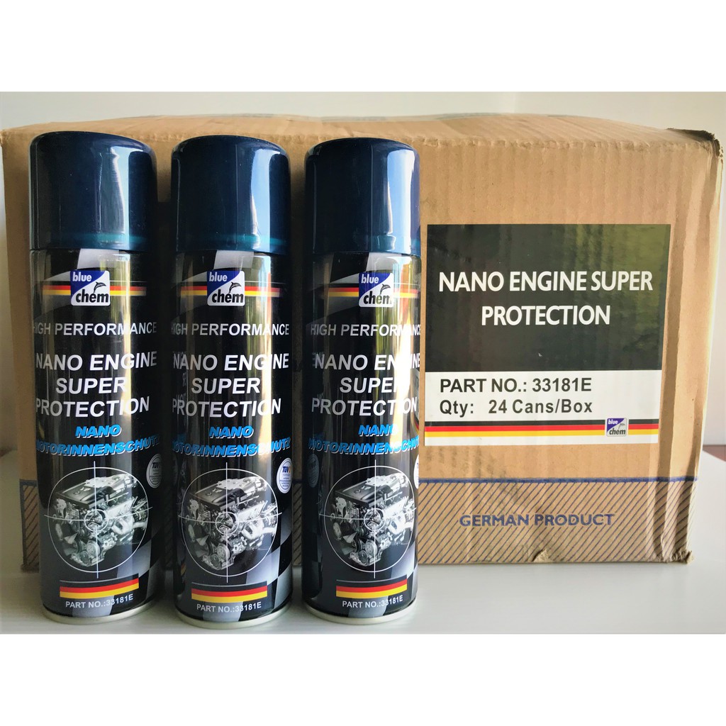 หัวเชื้อน้ำมันเครื่อง & เกียร์ bluechem Nano Engine Super Protection | Shopee Thailand