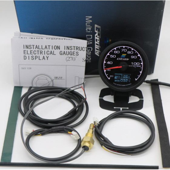 เกจวัดความร้อน Greddy 2 in 1 สามารถวัด watertemp และ volt ได้ เฉพาะตัว ...