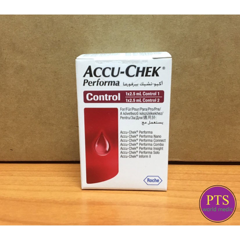 (exp 12-2024) Accu-Chek Performa Control น้ำยาตรวจสอบค่ามาตราฐาน ...