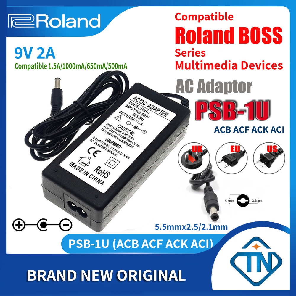 อะแดปเตอร์พาวเวอร์ซัพพลาย 9V 2A AC DC PSB-1U ACF-120 ACI-120 สําหรับ ...
