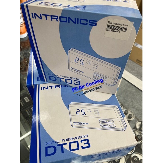 รูมแอร์ รีโมทคอนโทรล INTRONICS รุ่น DT-03 เทอร์โมรูมแบบมีสาย รูมเทอร์โม ...