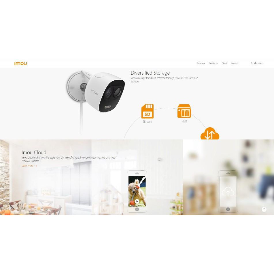 Dahua IMOU LOOC IPC-C26EP กล้องรักษาความปลอดภัยไร้สาย | Shopee Thailand