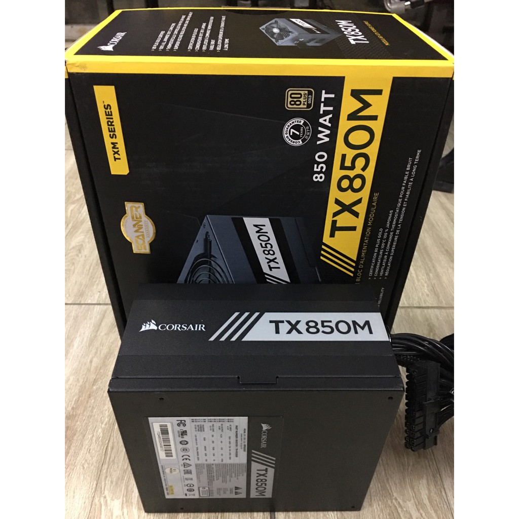 POWER SUPPLY CORSAIR TX850M 850W GOLD(80+) | Shopee Thailand