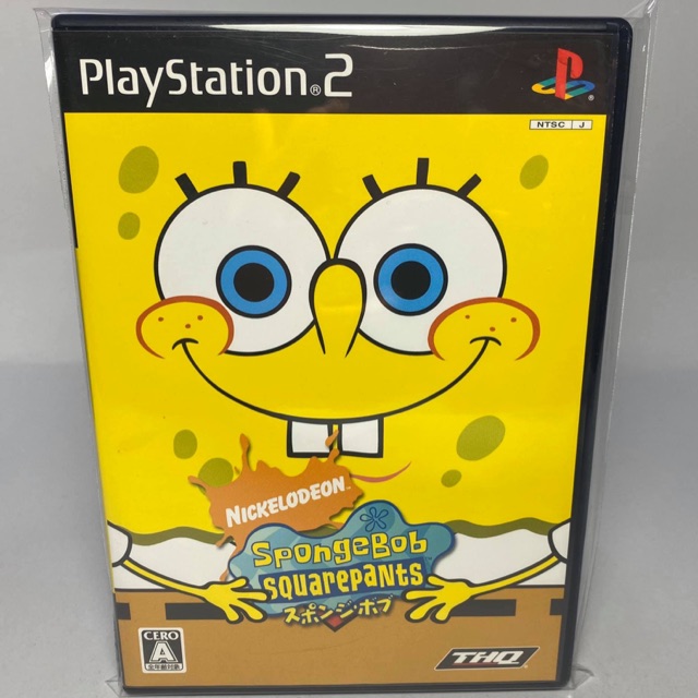 (1) แผ่นแท้ Play Station 2 (japan)(ps2) SpongeBob | Shopee Thailand