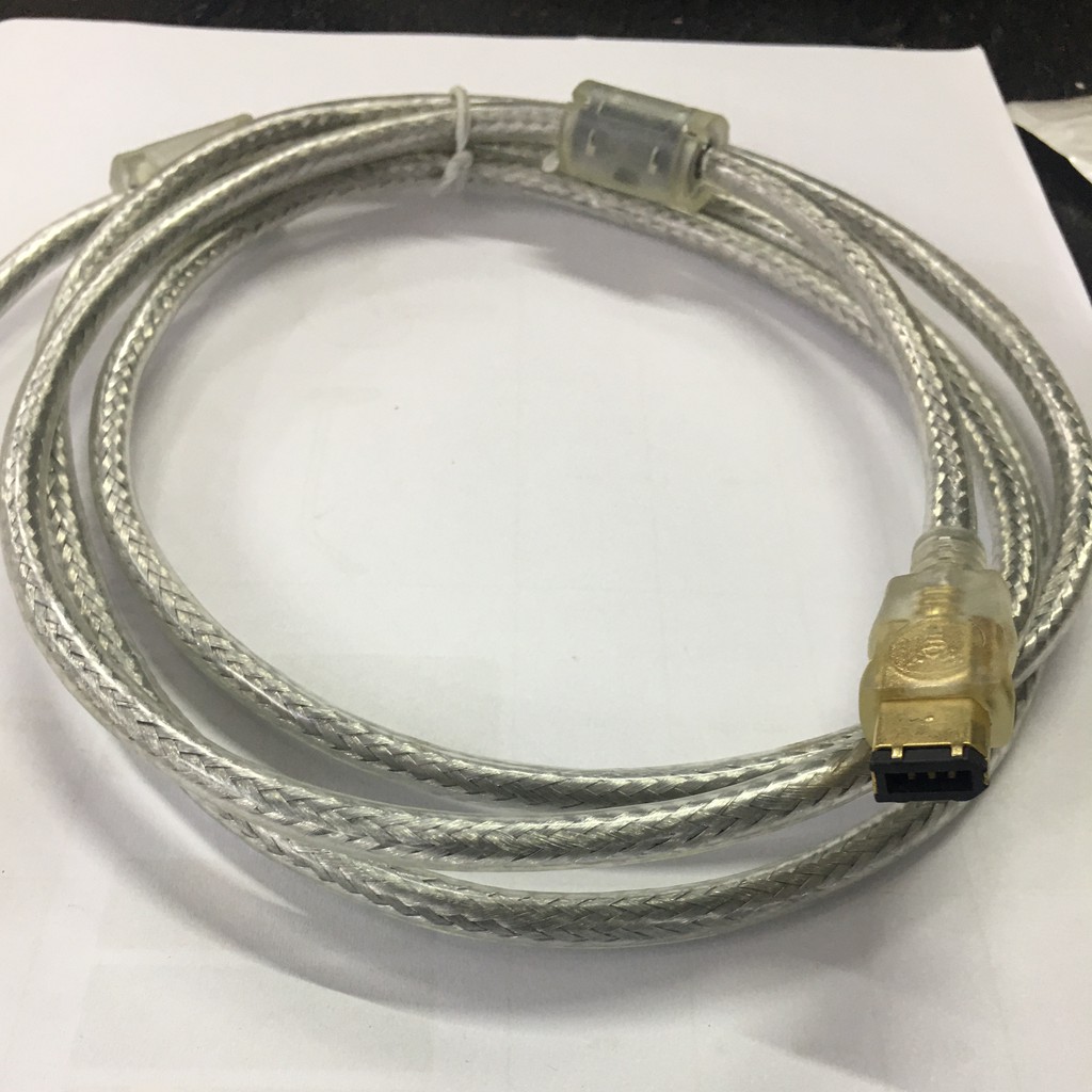 1394 Firewire 400 to Firewire 400 Cable, 6 Pin/6 Pin Male / Male - 10 ...