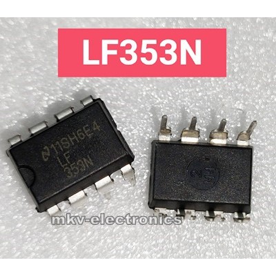 (1ตัว) LF353N , DIP-8 , OP-AMP IC (รหัสสินค้า M01736) | Shopee Thailand