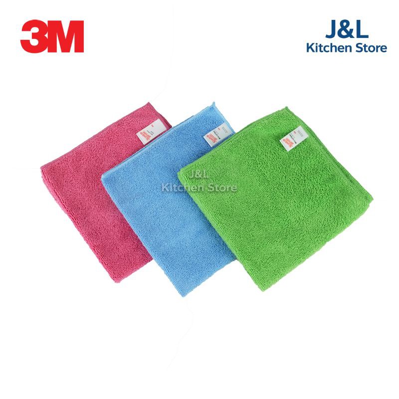 3M Microfiber Cloth ผ้าไมโครไฟเบอร์ 40X40 ซม. | Shopee Thailand