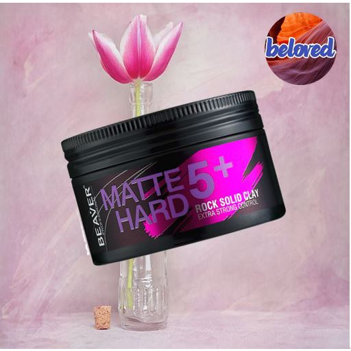 Beaver Magotan Matte Hard 5+ Rock Solid Clay 100 g แว็กซ์จัดแต่งทรงผม ...