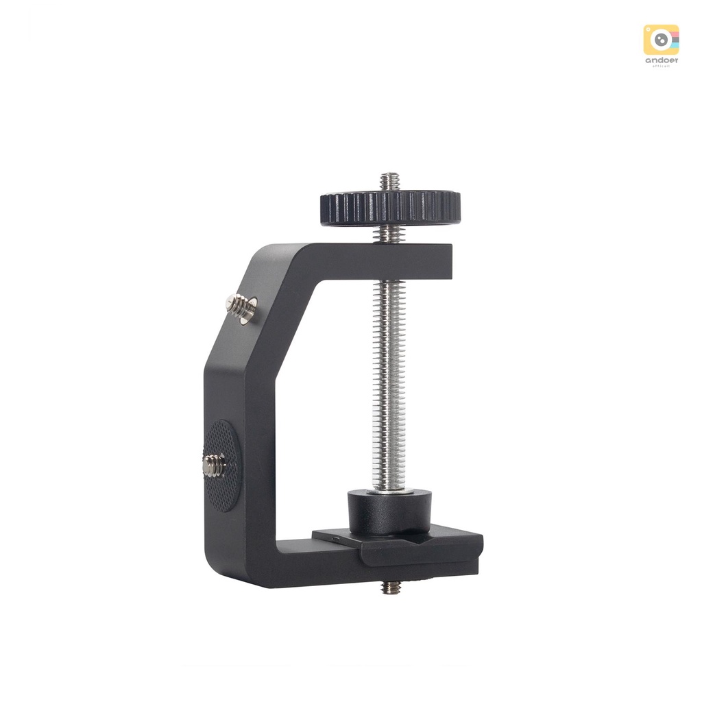 Universal C-Clamp Multifunctional Aluminum Alloy C Clamp Mount with 1/4 ...