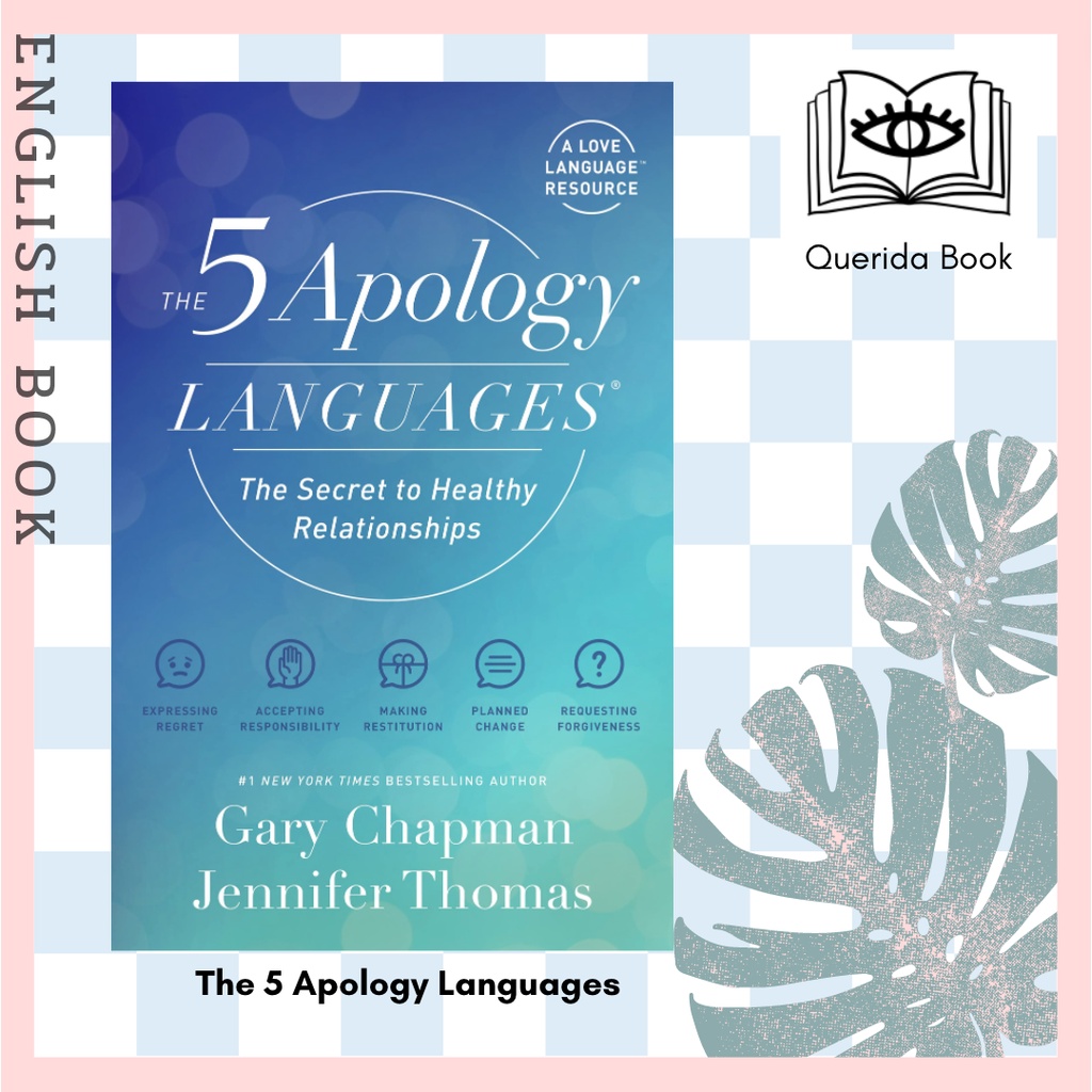 หนังสือภาษาอังกฤษ The 5 Apology Languages : The Secret to Healthy ...
