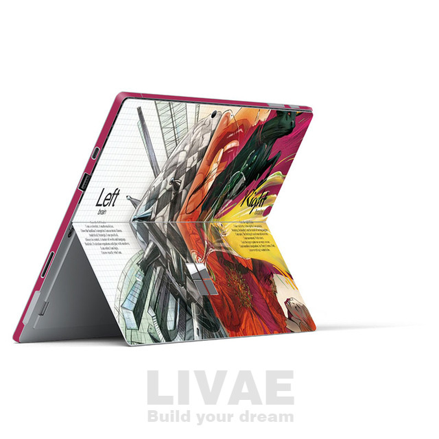 New Design For Microsoft Surface Pro8 Pro7 Skin Sticker for Surface ...