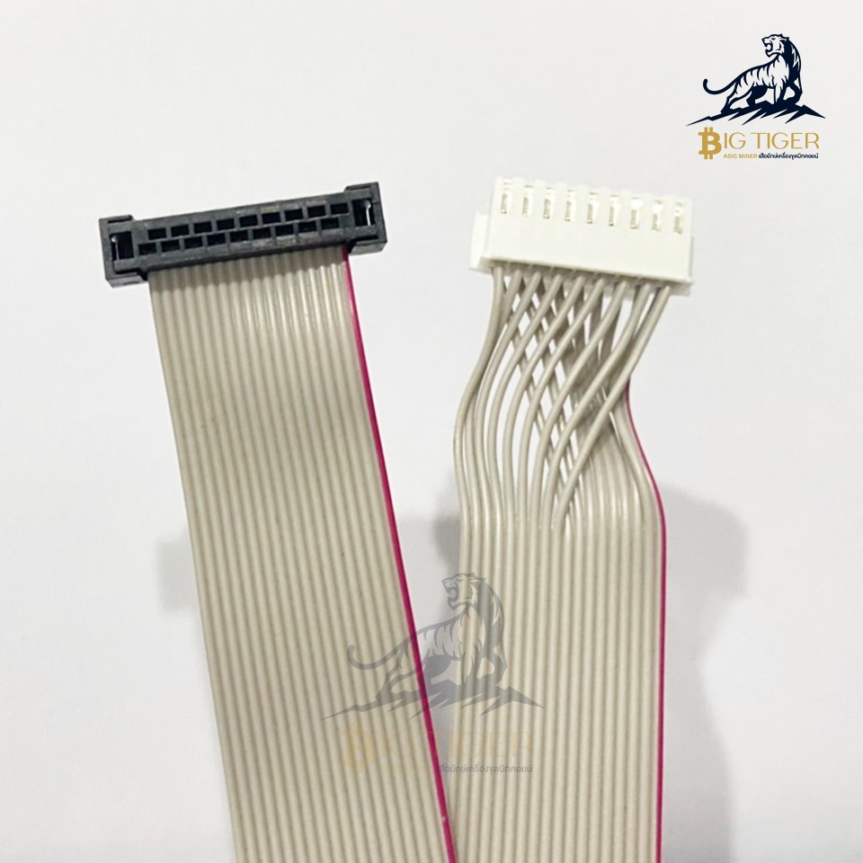 [ล้างสต็อก] สายแพร RJ AWM 2651 28AWG 105c 300V Vw-1 E332441 YAOBO 18Pin ...