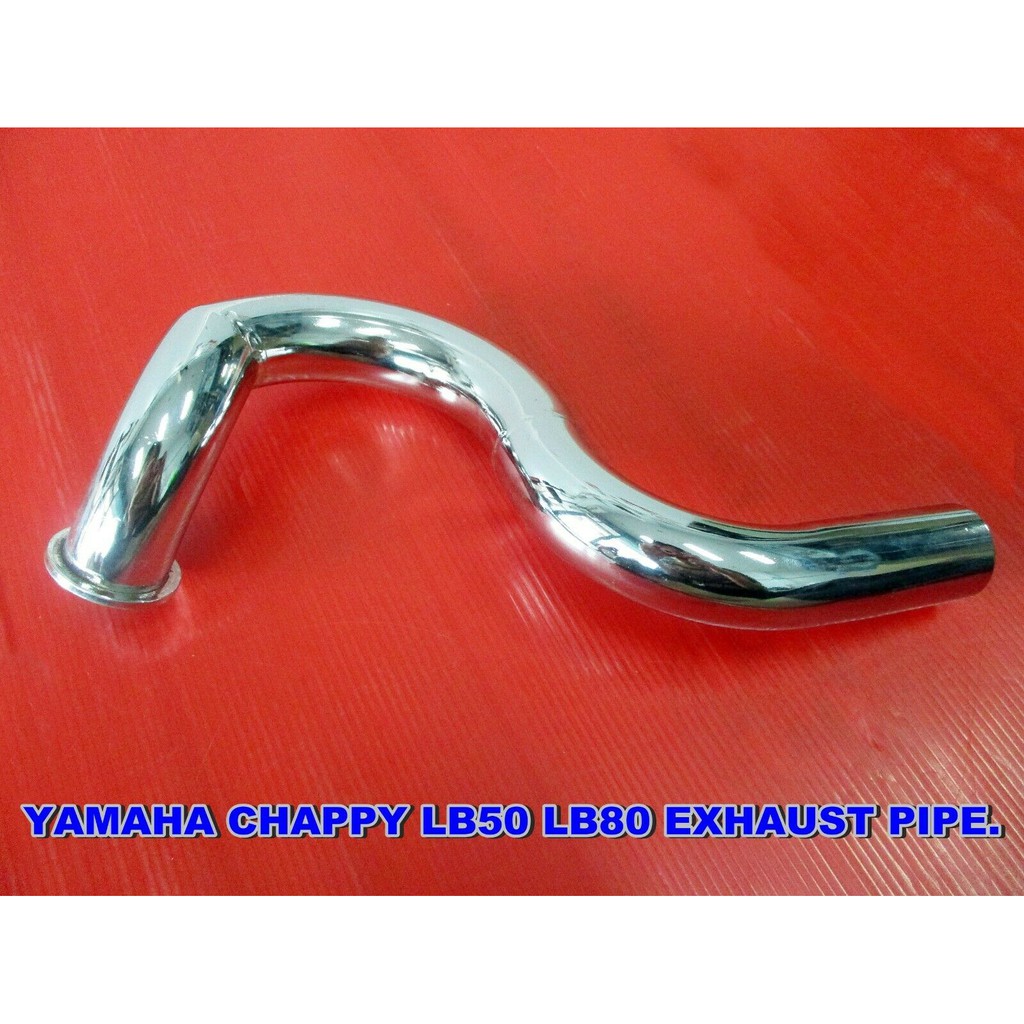EXHAUST PIPE "CHROME" PLATED US MODEL Fit For YAMAHA CHAPPY LB50 LB80 ...