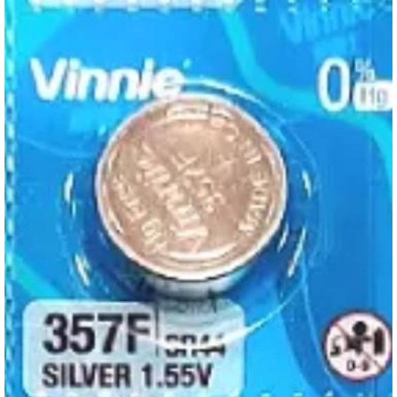 (1ก้อน) ถ่านกระดุม Panasonic SR44, 357 หรือ Renata SR44 1.55V จำนวน 1 ...