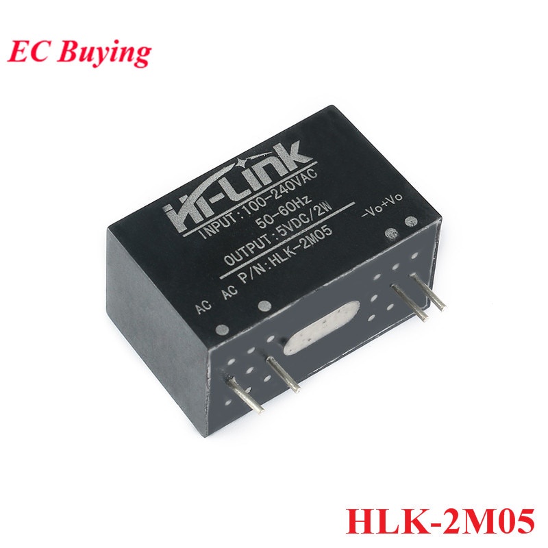 อะแดปเตอร์โมดูลพาวเวอร์ ขนาดเล็ก จาก 220v ไป 3.3v 5v 9v 12v Hlk-2M03 ...