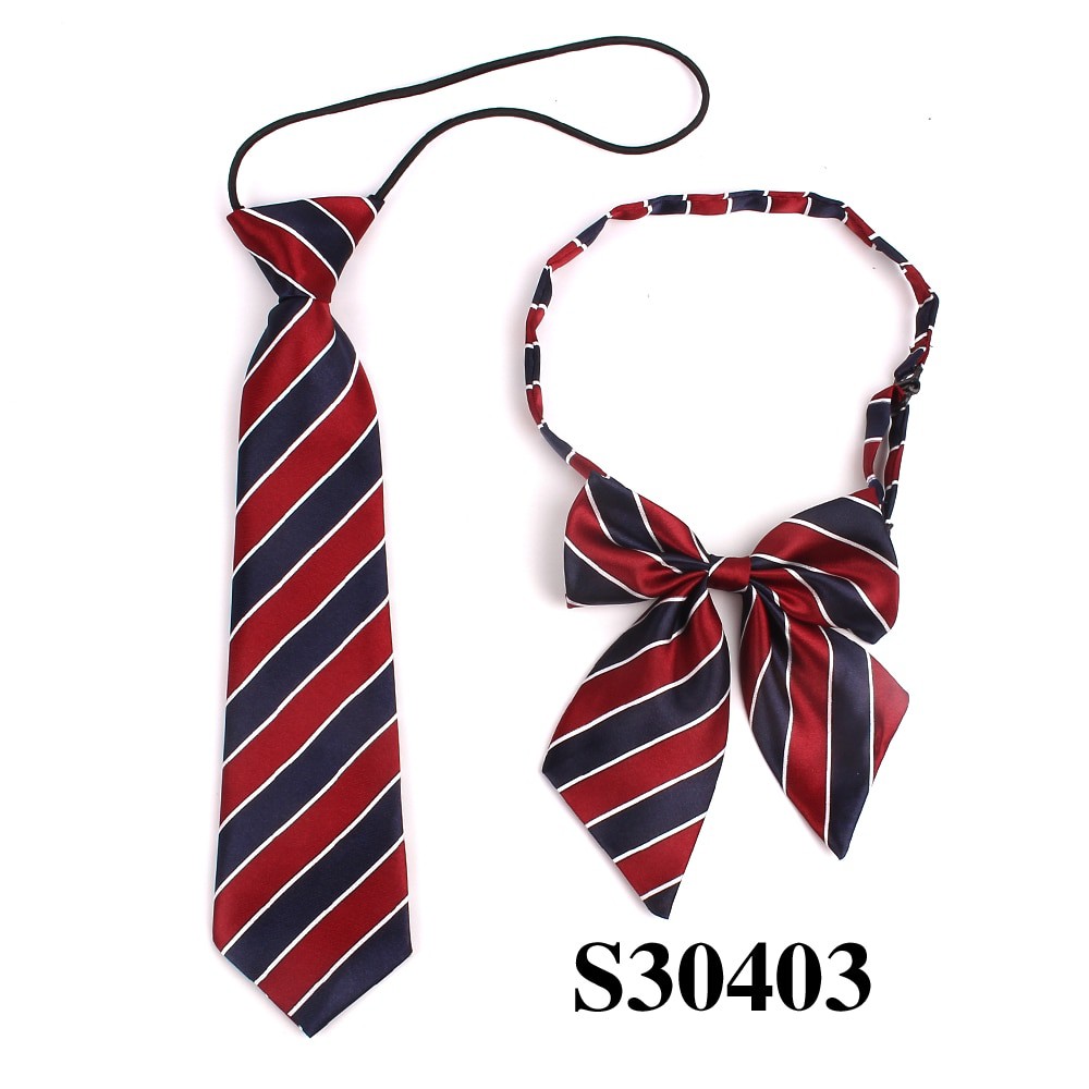 เนคไท โบว์ สำหรับเด็กโต ผู้หญิง Rubber String Necktie For Girls and ...