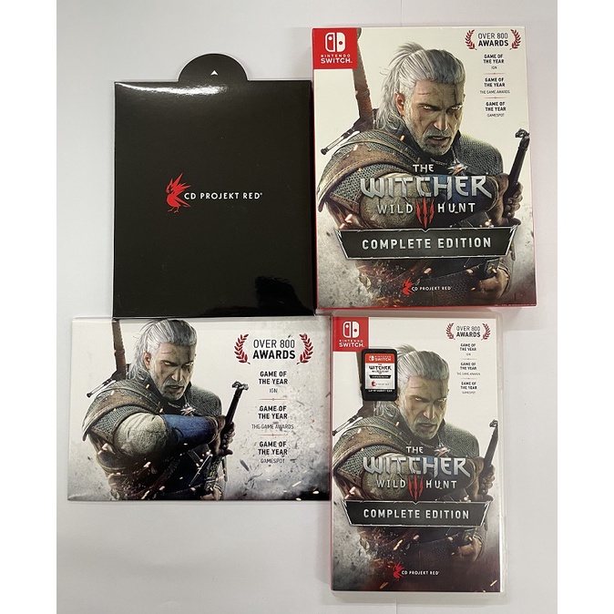[มือ2] Nintendo Switch The Witcher 3 Wild Hunt Complete Edition มือสอง สภาพเหมิอนใหม่ | Shopee ...