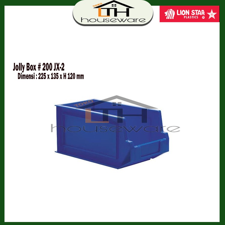 JOLLY BOX 200 MULTI-PURPOSE TOOL BOX LION STAR JX2 STACKING BOX ...