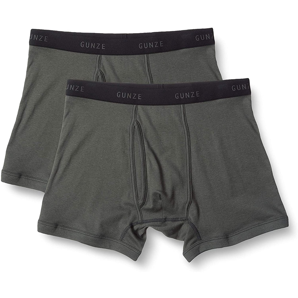 Direct from Japan the GUNZE STANDARD Boxer Briefs Men's M-LL 2-Pack ...