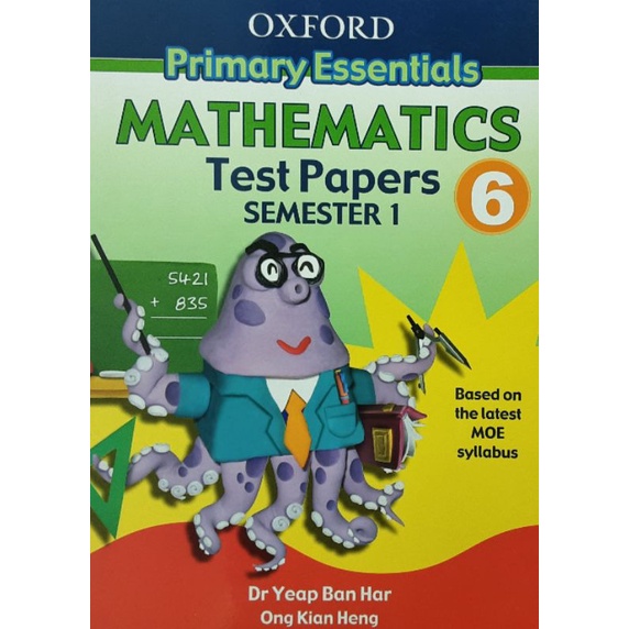 Oxford Primary Essentials Mathematics Test Papers 6#ข้อสอบวิชา ...