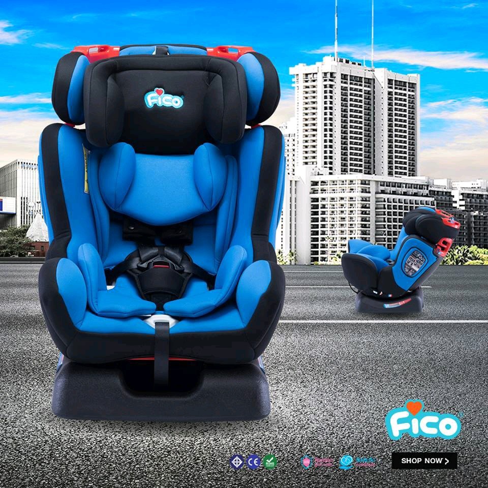 Fico คาร์ซีทสำหรับแรกเกิด-12 ปี GE-X30 ใหม่ล่าสุด เบาะกว้างนั่งสบาย (เด็กแรกเกิดจนอายุถึง 12 ปี ...