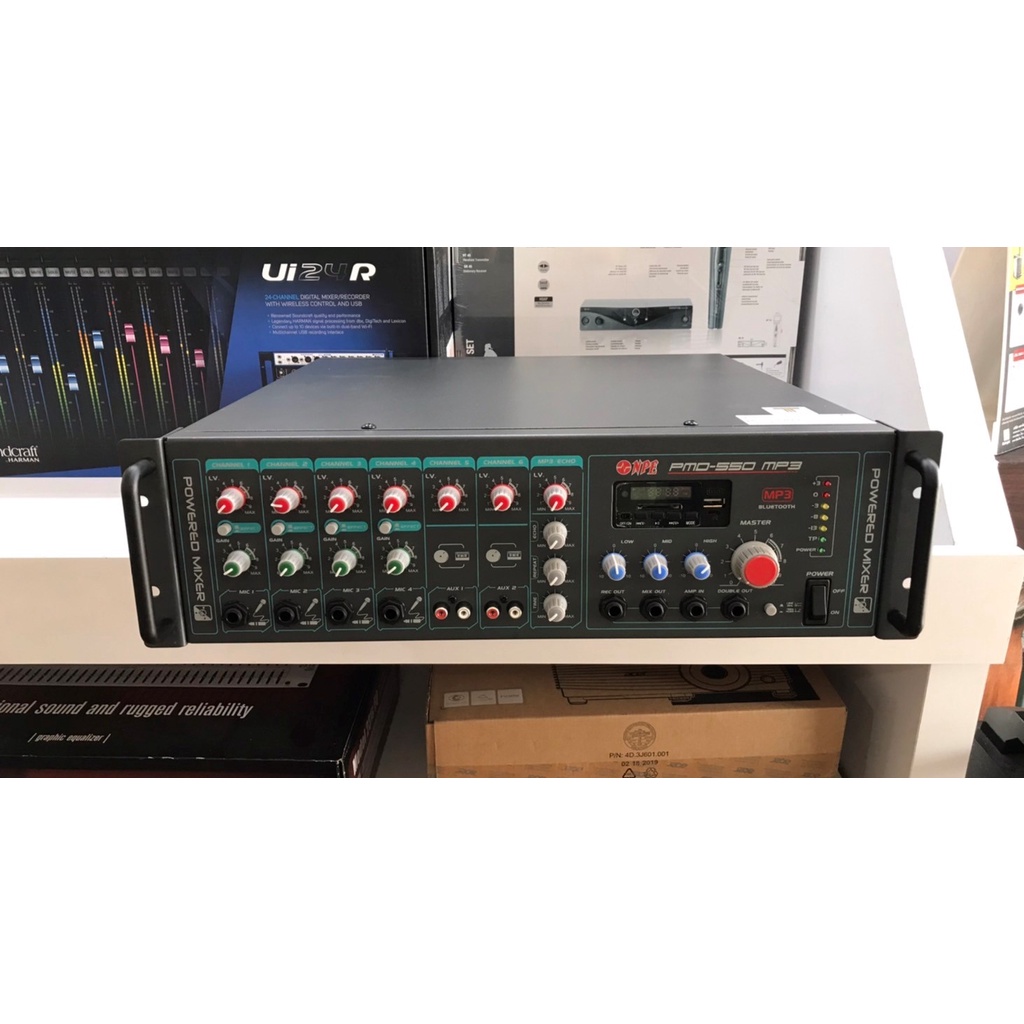NPE PMD-550MP3 เพาเวอร์มิกเซอร์ สินค้ารับประกัน 1 ปี | Shopee Thailand