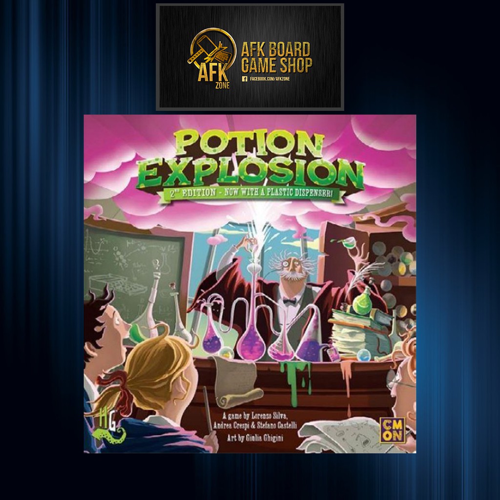 Potion Explosion 2nd Edition ENG Version - Board Game | Shopee Thailand