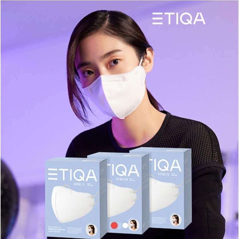 🔥แมสเกาหลี พร้อมส่ง🔥 ETIQA Airway Round Basic KF80 รุ่นนี้ตัวกรอง4ชั้น ...