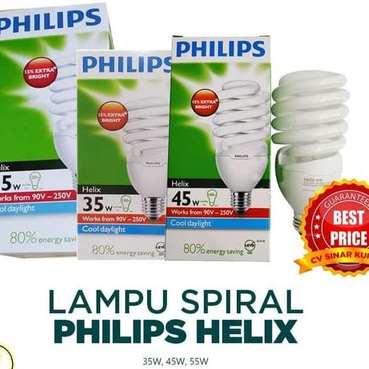 Philips โคมไฟเกลียว 35W 45W 55W CFN SC ราคา | Shopee Thailand