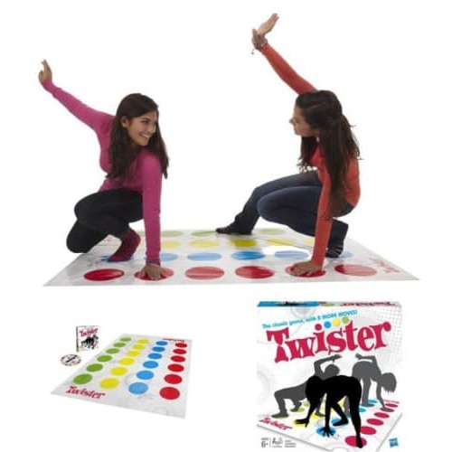 Hasbro Twister Board Game บอร์ดเกม ลิขสิทธิ์แท้ ของแท้ | Shopee Thailand