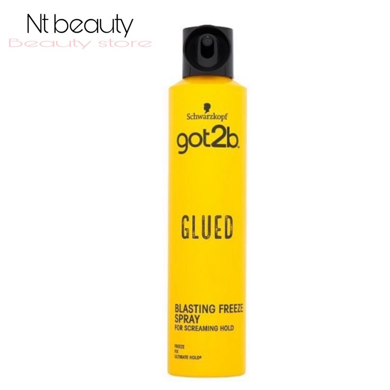 got2b glued schwarzkopf ชวาร์สคอฟ ก๊อตทูบี กลู บลาสติ้ง ฟรีซ สเปรย์ 300 ...