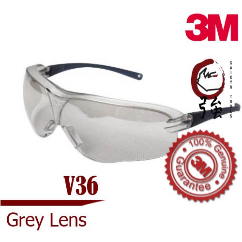 แว่นนิรภัย (แว่นเซฟตี้) ยี่ห้อ 3M รุ่น Virtua Sport Asian Fit series V34, V35, V36 (3MGLVAF ...