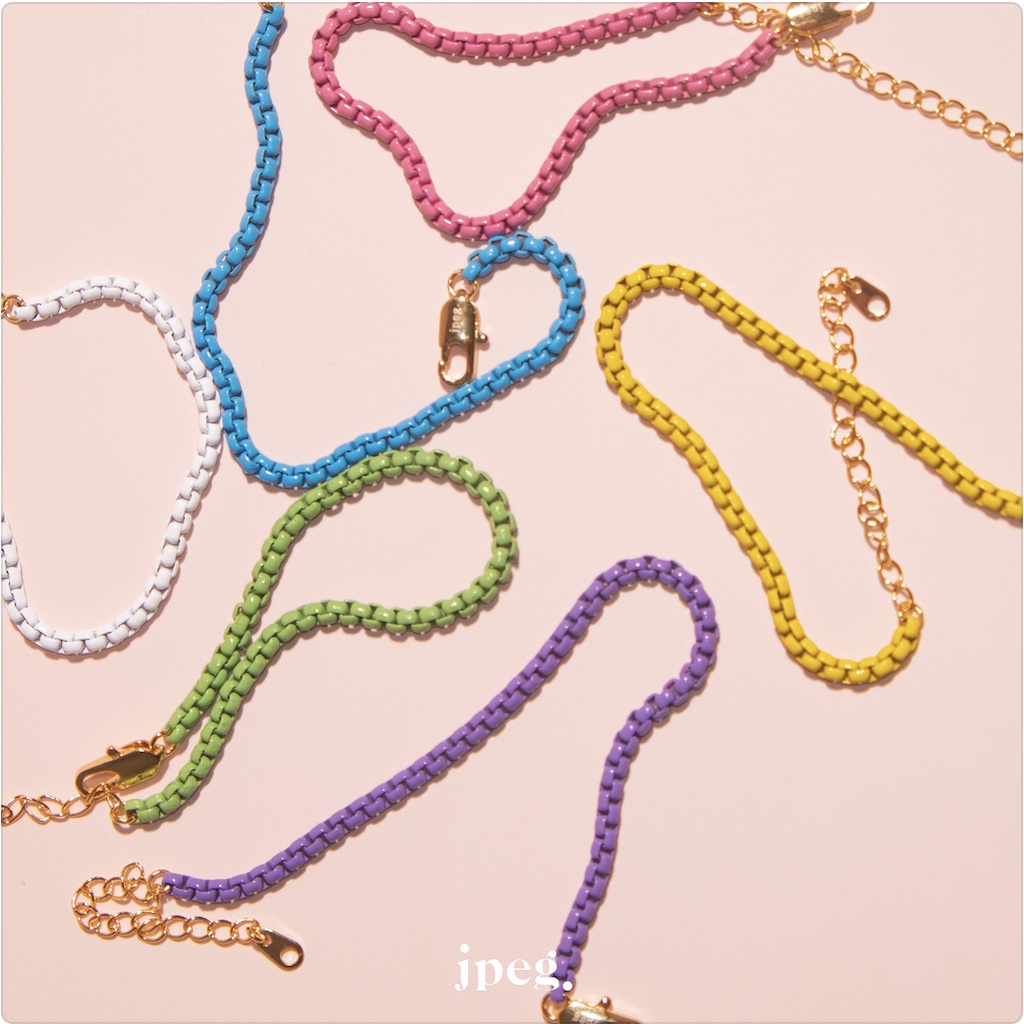 mercy chain bracelet (enamel) | Shopee Thailand