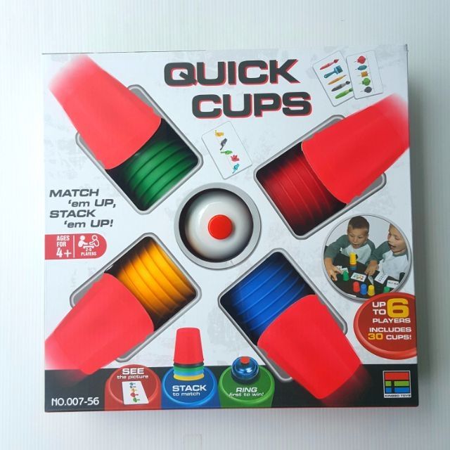 🔥Quick Cup เกมเรียงแก้วสี ตามการ์ดสำหรับเด็ก quick cups ของเล่นเสริม ...