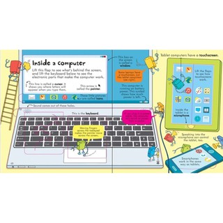 หนังสือความรู้ทั่วไปภาษาอังกฤษ Look inside How Computers Work (Board ...