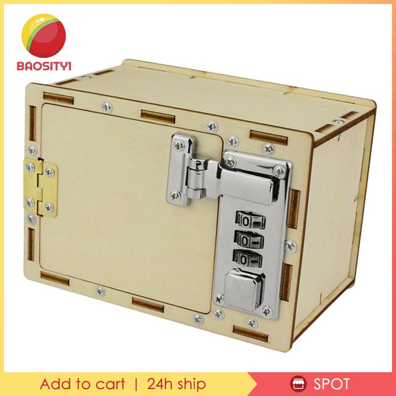 Creative Mechanical Lock Box Puzzle Toys Children Preschool Toys Piggy ...