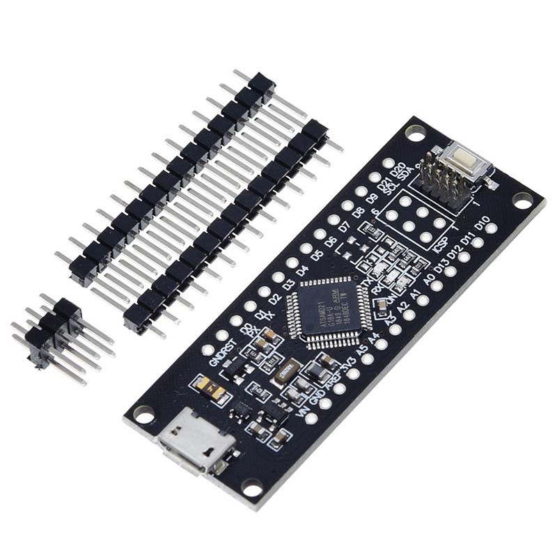 แกน SAMD21 M0-Mini 32-bit ARM Cortex M0 หมุด ไม่บัดกรี ใช้งานร่วมกับ Arduino Zero, Arduino M0 ...