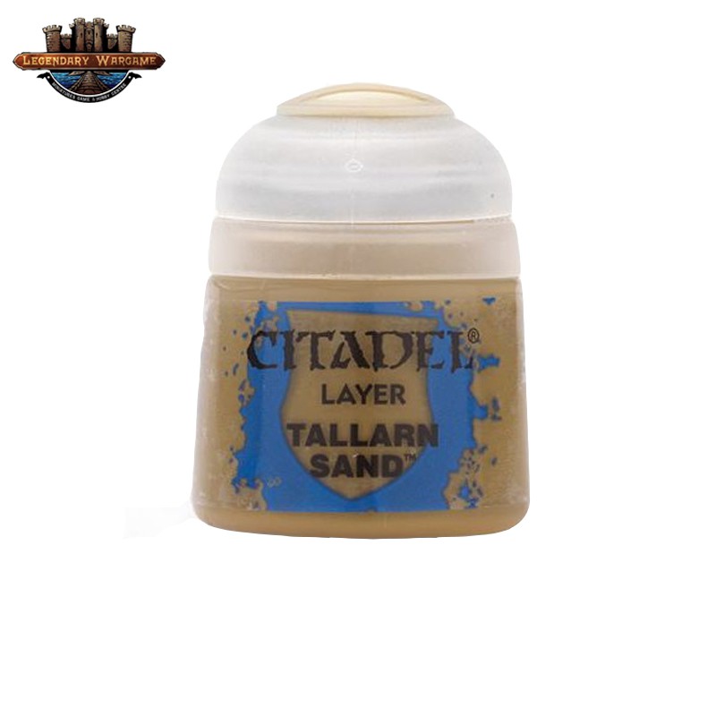 [P360พร้อมส่ง] Citadel : LAYER: TALLARN SAND (12ML) สีอะคริลิคสำหรับทา ...