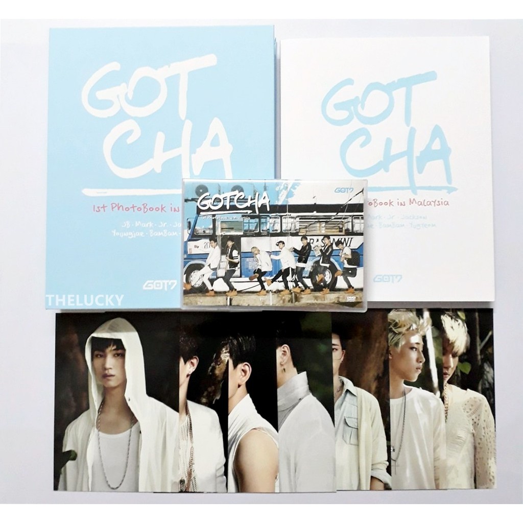 *พร้อมส่ง* GOT7 1st PHOTOBOOK GOTCHA IN MALAYSIA | Shopee Thailand