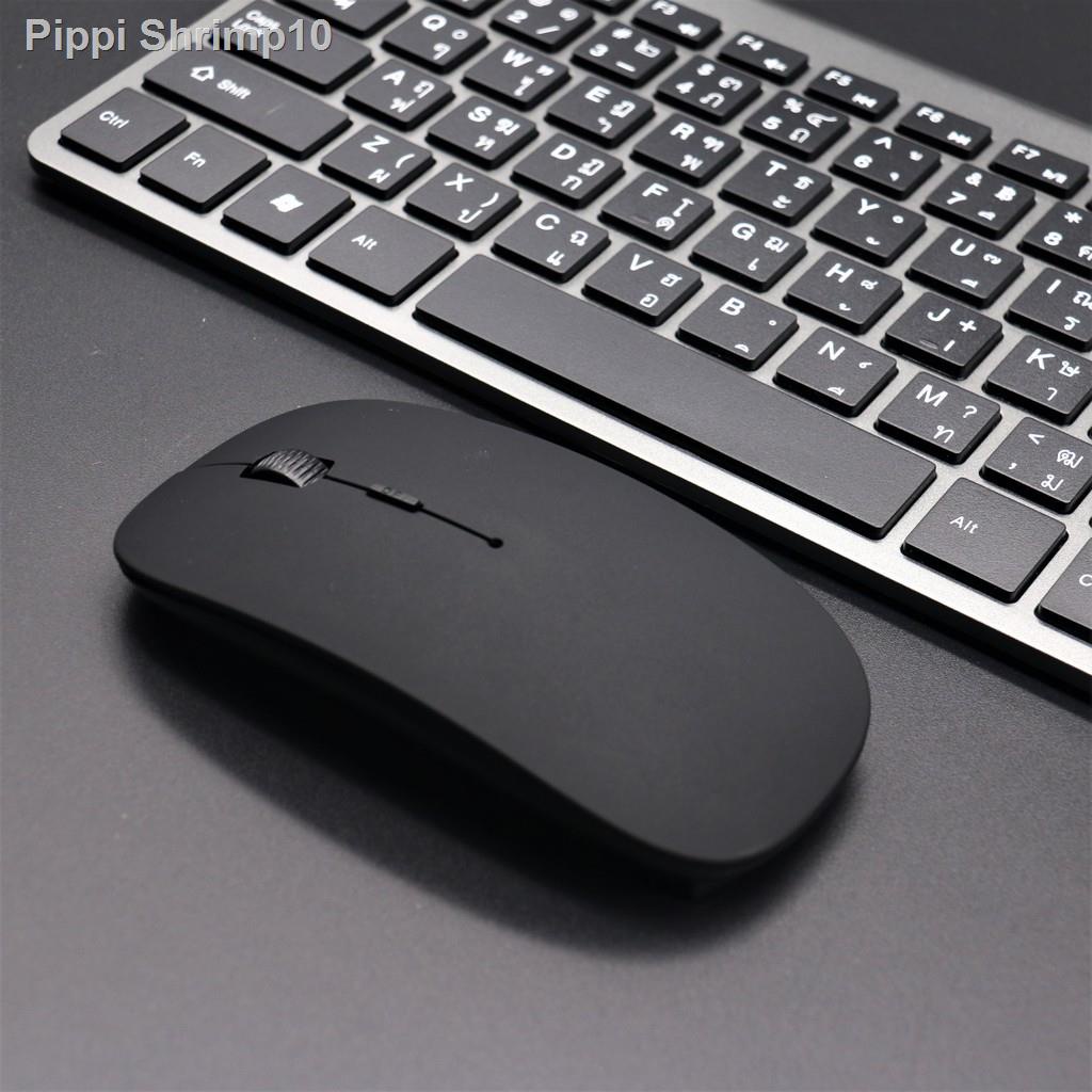 ∋[Wireless Office Keyboard] ชุดเมาส์ คีย์บอร์ด ไร้สาย (สีดํา) แป้นพิมพ์ ...